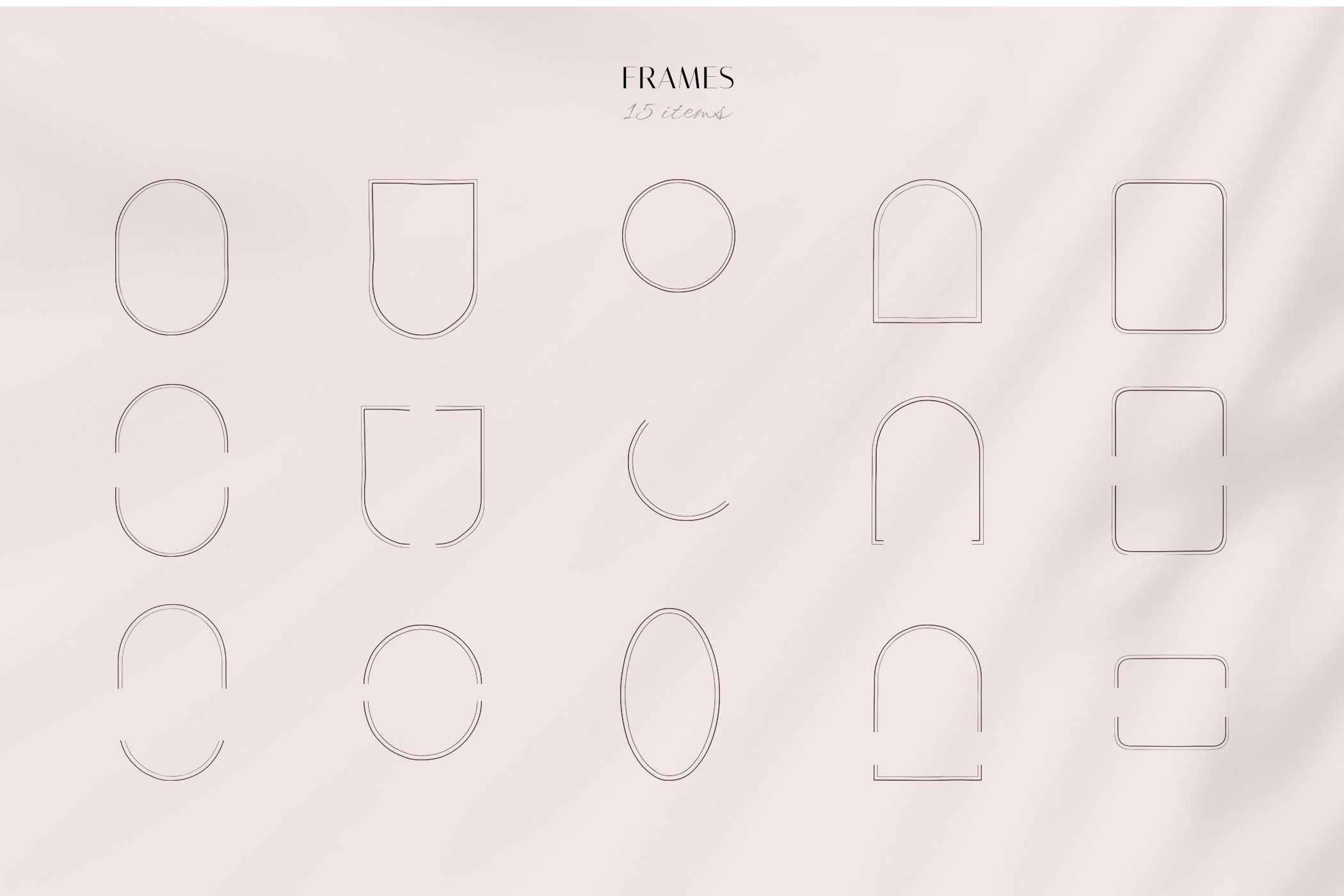Orchard Digital Clipart Collection, Set of Logo Templates and ...