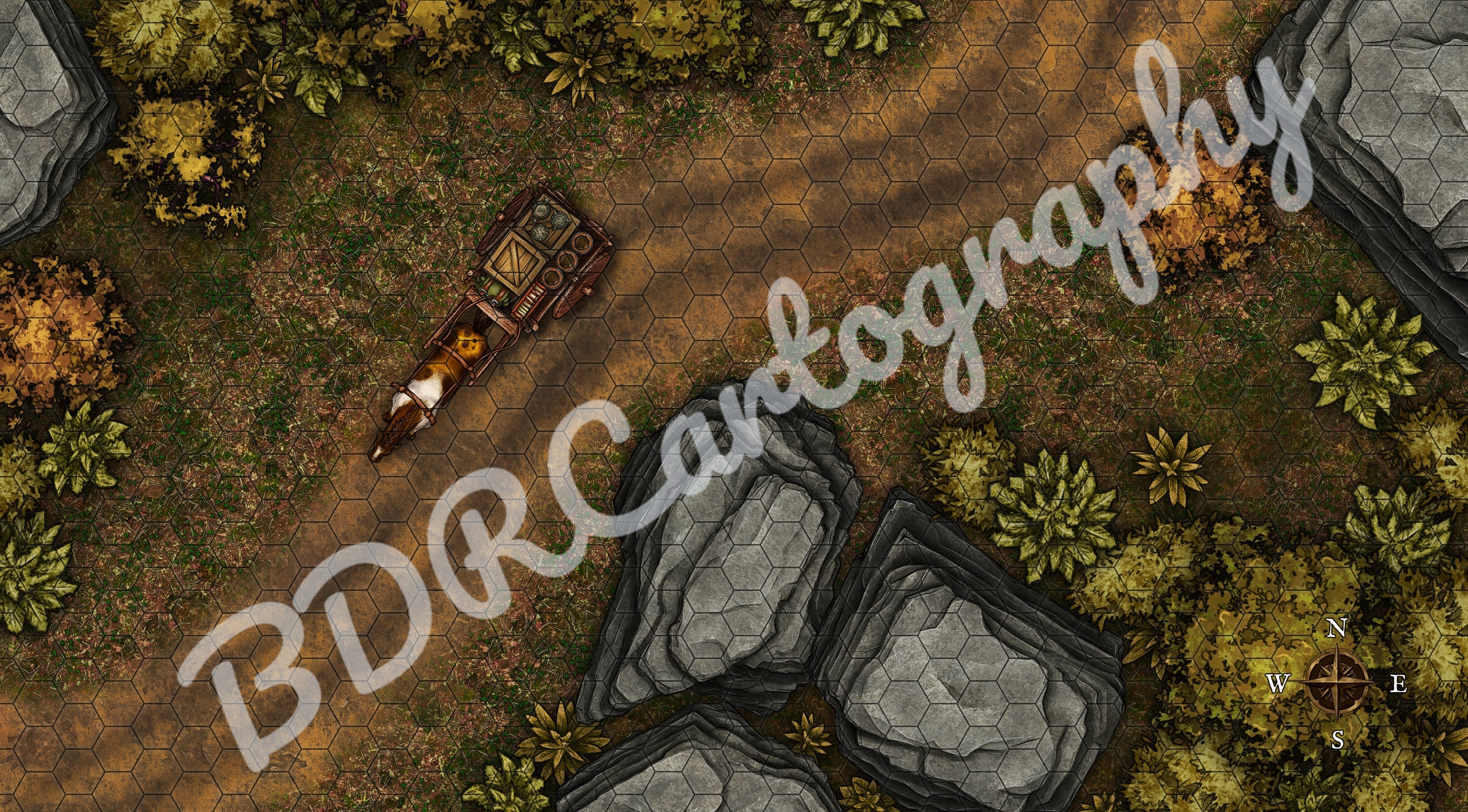 An Overturned Cart - Etsy