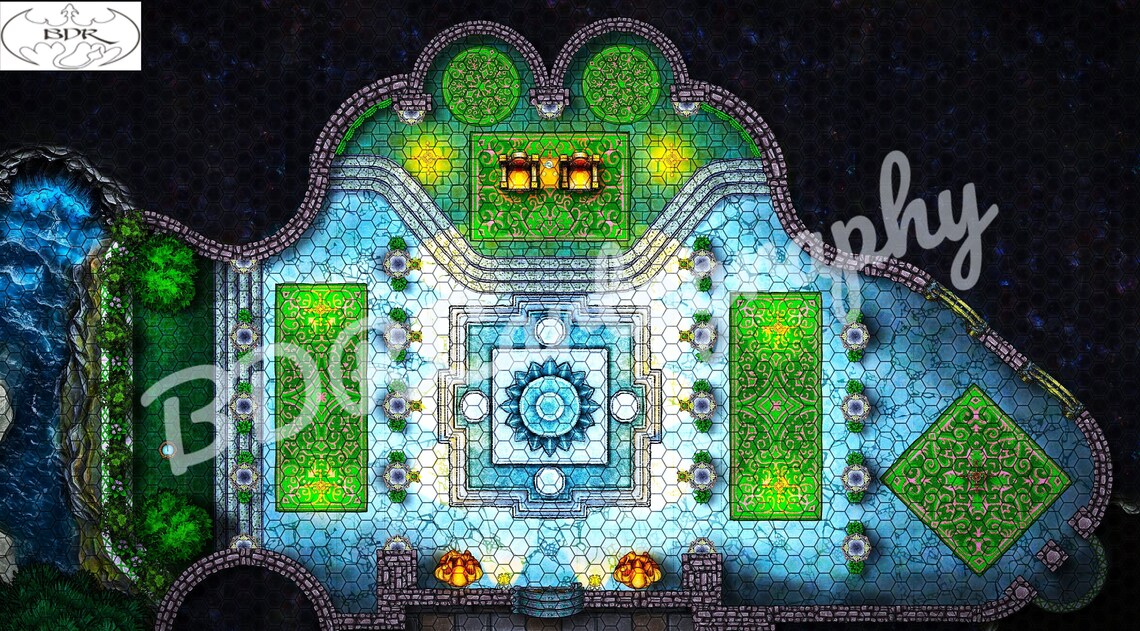 Dnd Throne Room Digital Battle Map - Etsy Canada