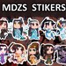 MDZS Sticker 10pc Pack / Mo Dao Zu Shi Stikers - Etsy