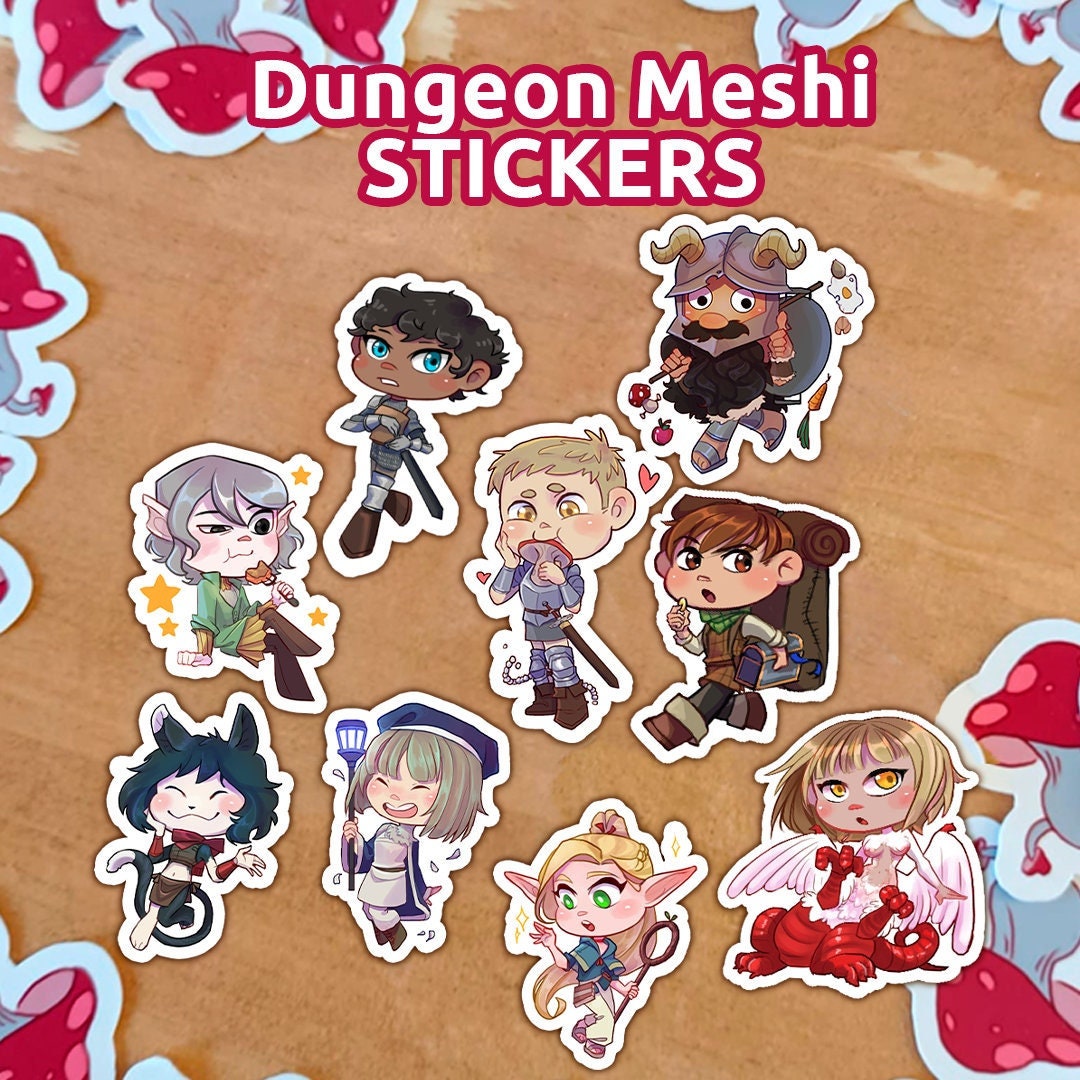 Dungeon Meshi / Delicious in Dungeon STICKERS - Etsy