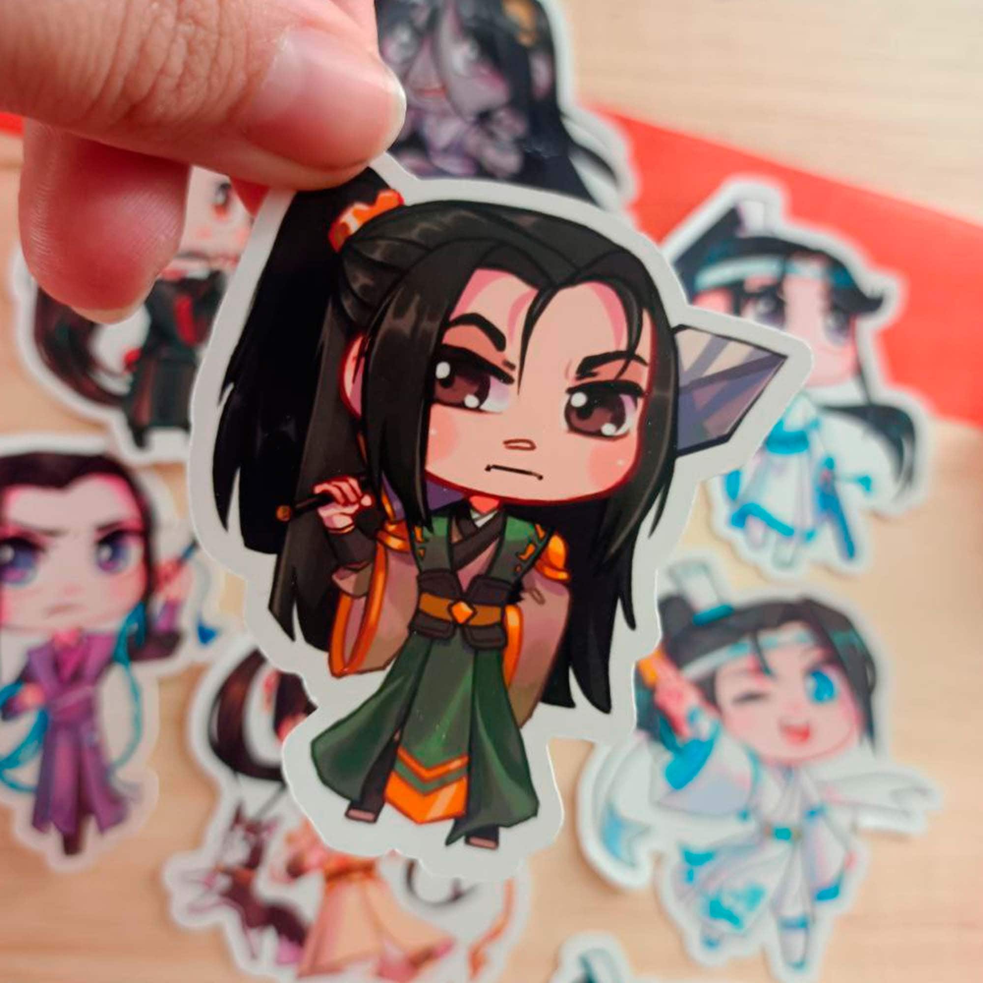 MDZS Sticker 10pc Pack / Mo Dao Zu Shi Stikers - Etsy