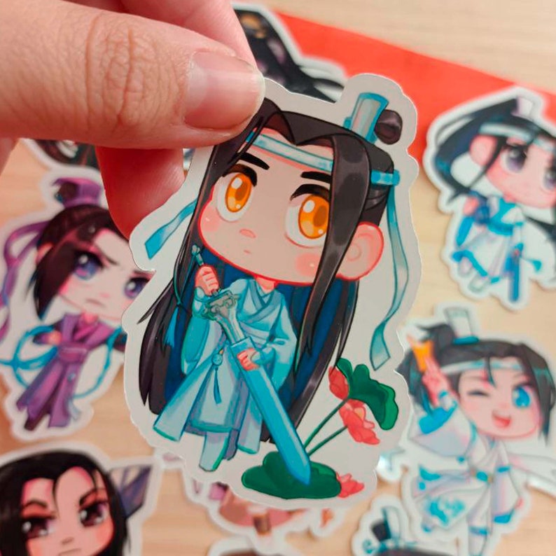 MDZS Sticker 10pc Pack / Mo Dao Zu Shi Stikers - Etsy