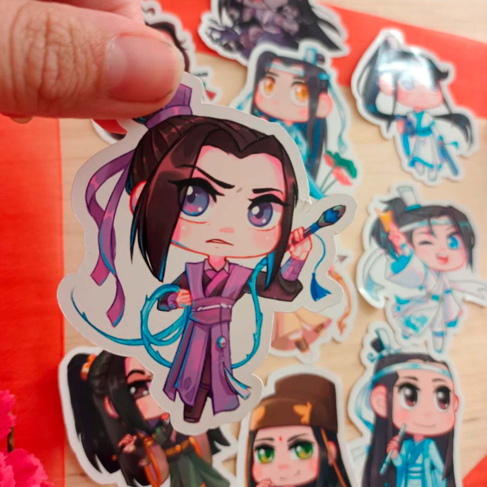 MDZS Sticker 10pc Pack / Mo Dao Zu Shi Stikers - Etsy