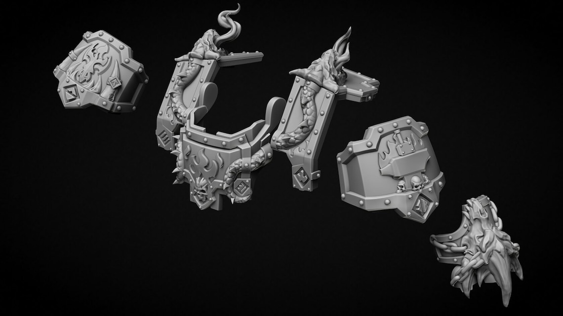 Dreadnought Armor Model loculo Upgrade Kit | Etsy