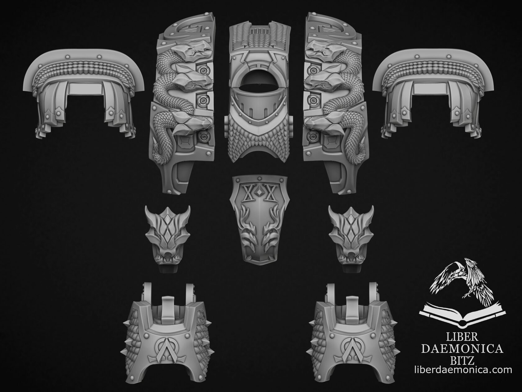 Dreadnought Armor Model "levi" Upgrade Kit V1 - Etsy