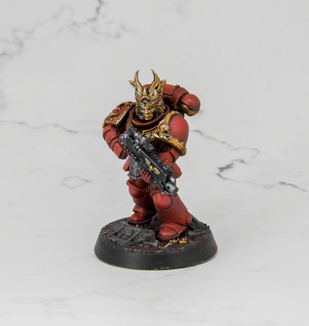 Blood Angels Chapter Warhammer 40k Spacemarine Painted - Etsy