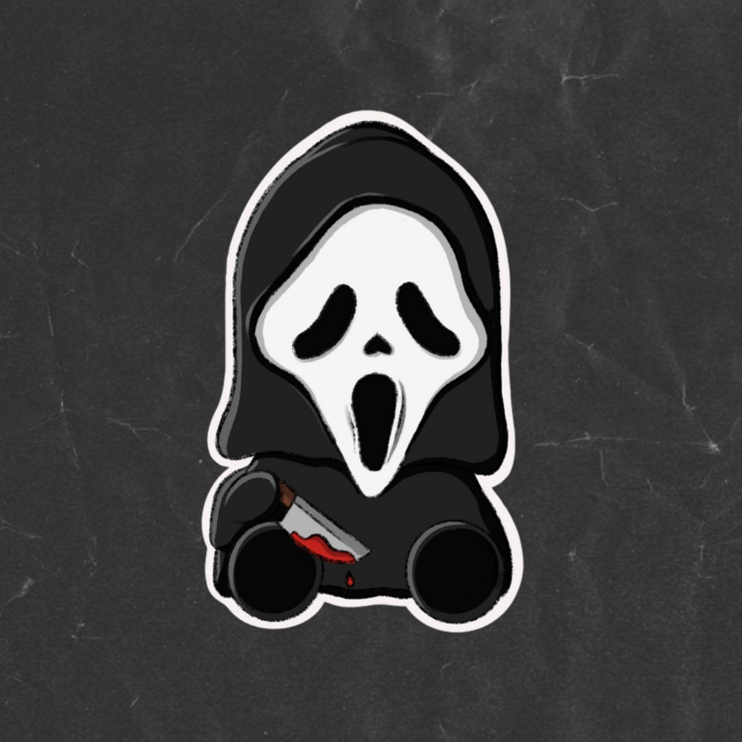 Scream Sticker - Etsy