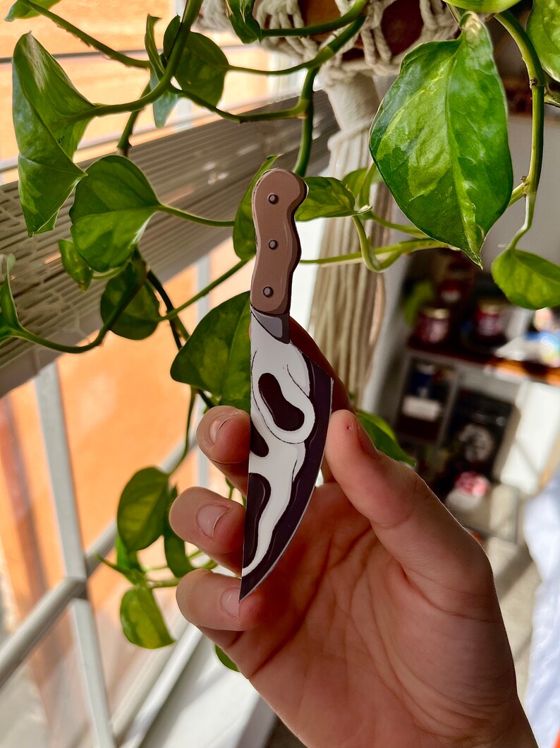 Scream Knife Sticker - Etsy