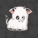 Spooky Cow Sticker Set - Etsy