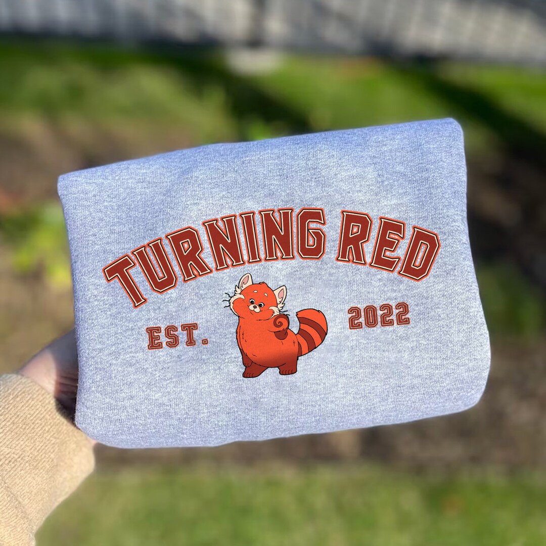 Turning Red Shirt, Turning Red Funny, Red Panda Svg, Cartoon Shirt ...
