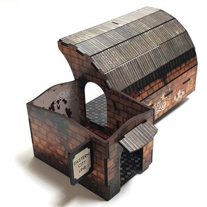 MDF 28mm Scale Printed Urban Decay Metro Station Warhammer, Malifaux ...