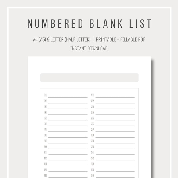 To Do List Printable - Etsy
