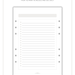 Printable Blank List | Simple List Template | Planner Insert ...