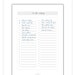 Printable Blank List | Simple List Template | Planner Insert ...