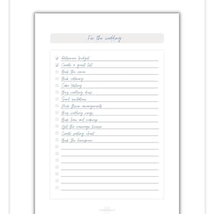 Printable Blank List | Simple List Template | Planner Insert ...
