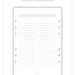 Printable Blank List | Simple List Template | Planner Insert ...