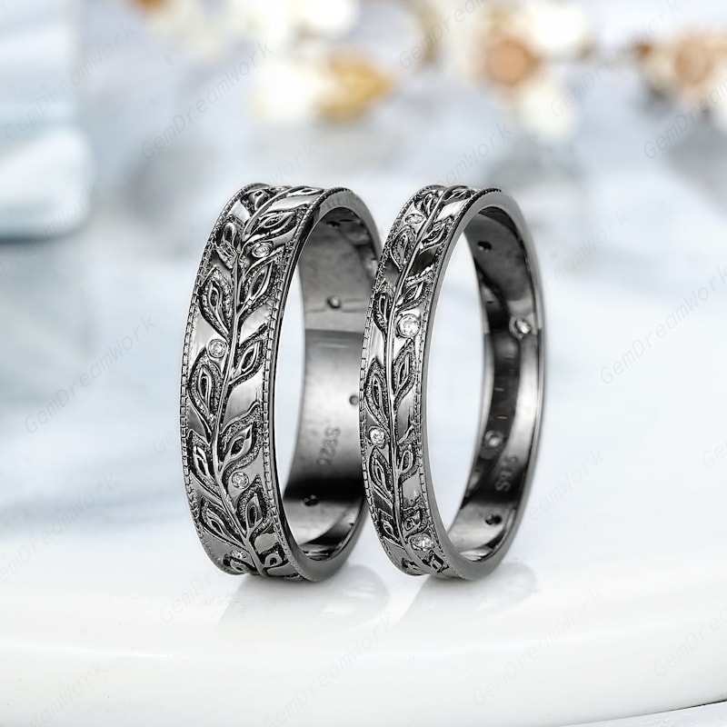 Matching Wedding Bands - Etsy