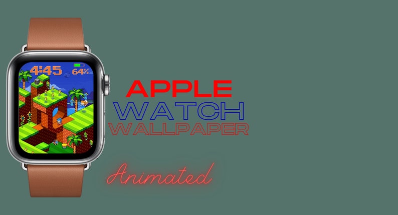 Sonic Apple Watch Faces With Movement - Etsy
