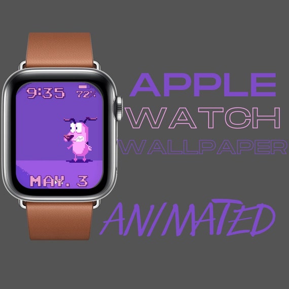 Courage the Cowardly Dog Apple Watch Wallpaper Animated | Etsy