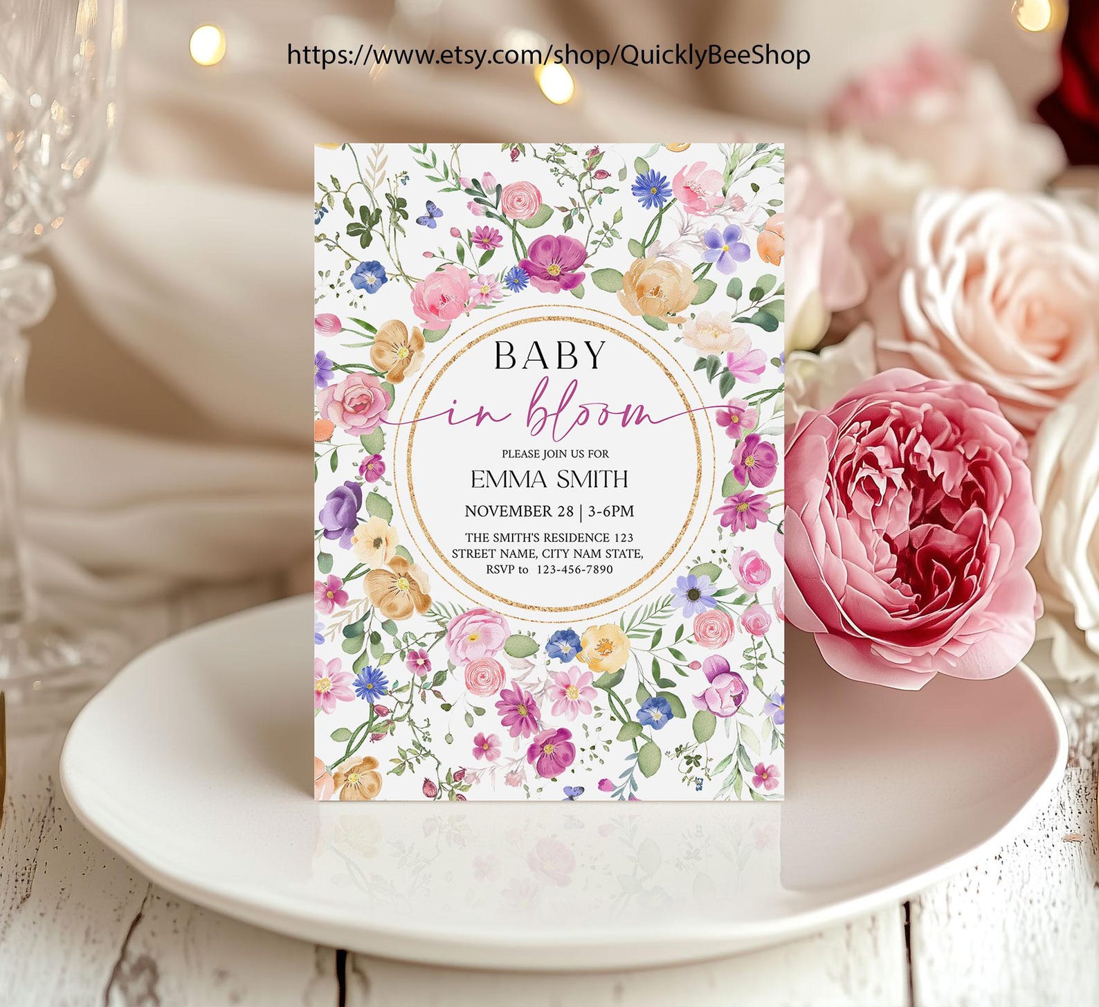 Momosa Bar Sign and Juice Tags, Printable Baby Shower Cocktail Menu ...