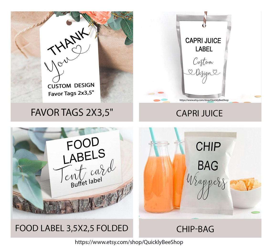 Custom Design Party Pack Printable Birthday Kit Party - Etsy