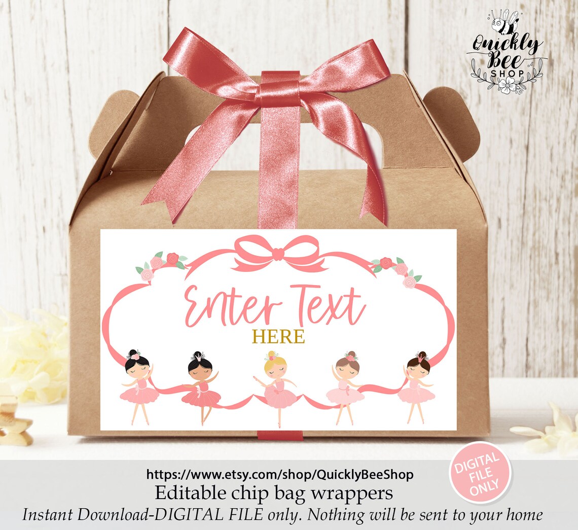 Ballerina Birthday Photo Invitation, Tutu Ballet Party Invite, Ballet ...