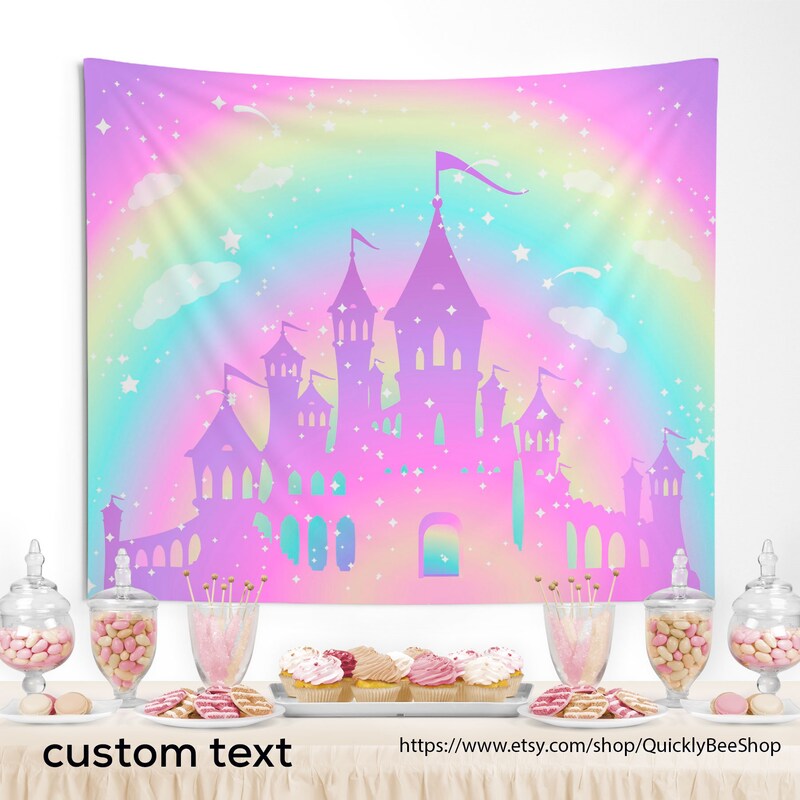Castle Backdrop - Etsy