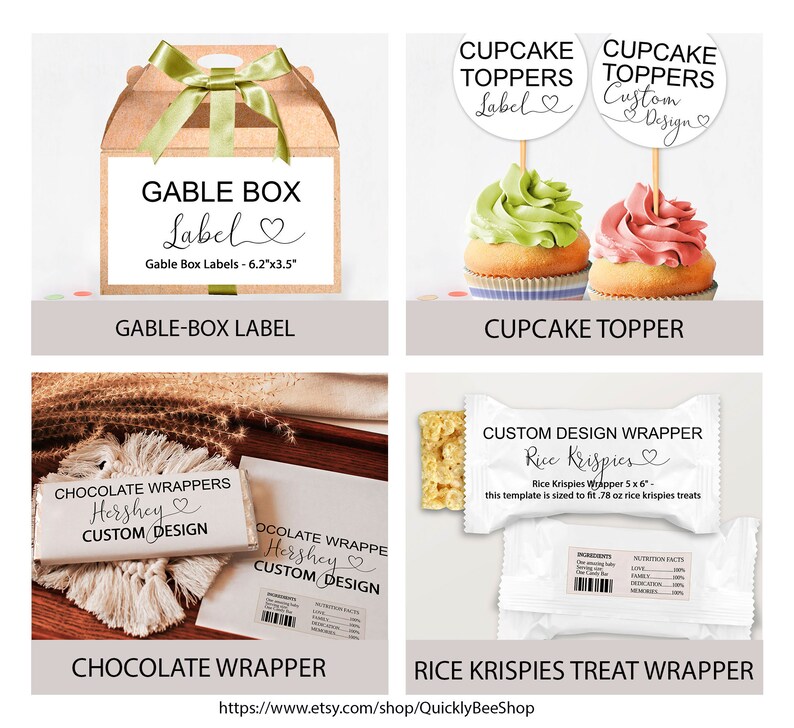 Custom Design Party Pack Printable Birthday Kit Party - Etsy