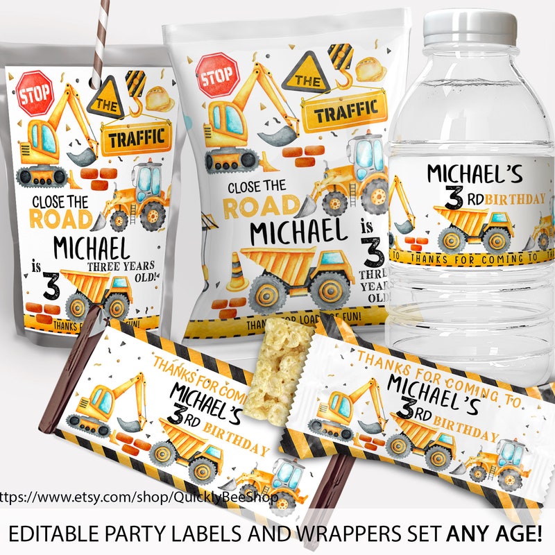 Construction Candy - Etsy