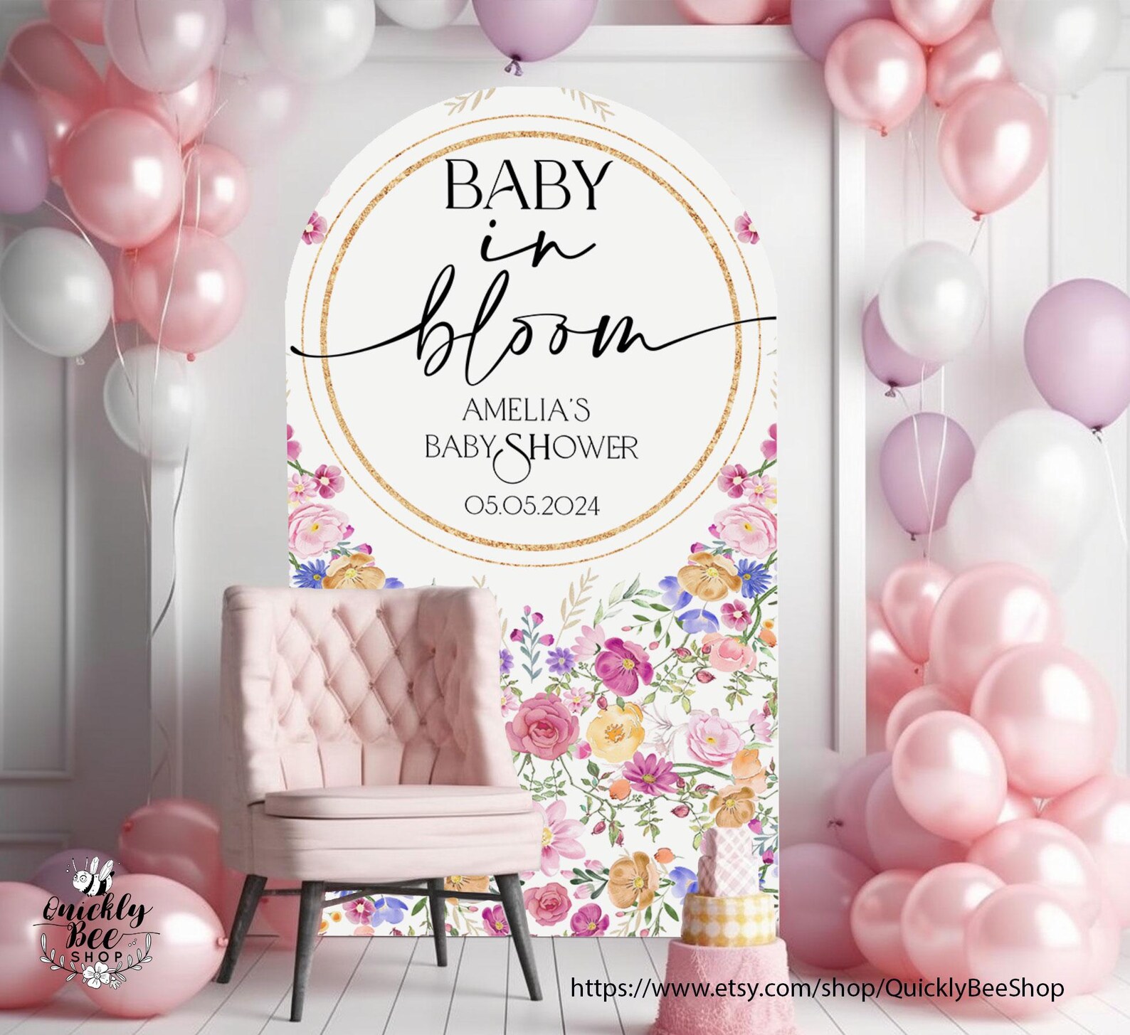Momosa Bar Sign and Juice Tags, Printable Baby Shower Cocktail Menu ...
