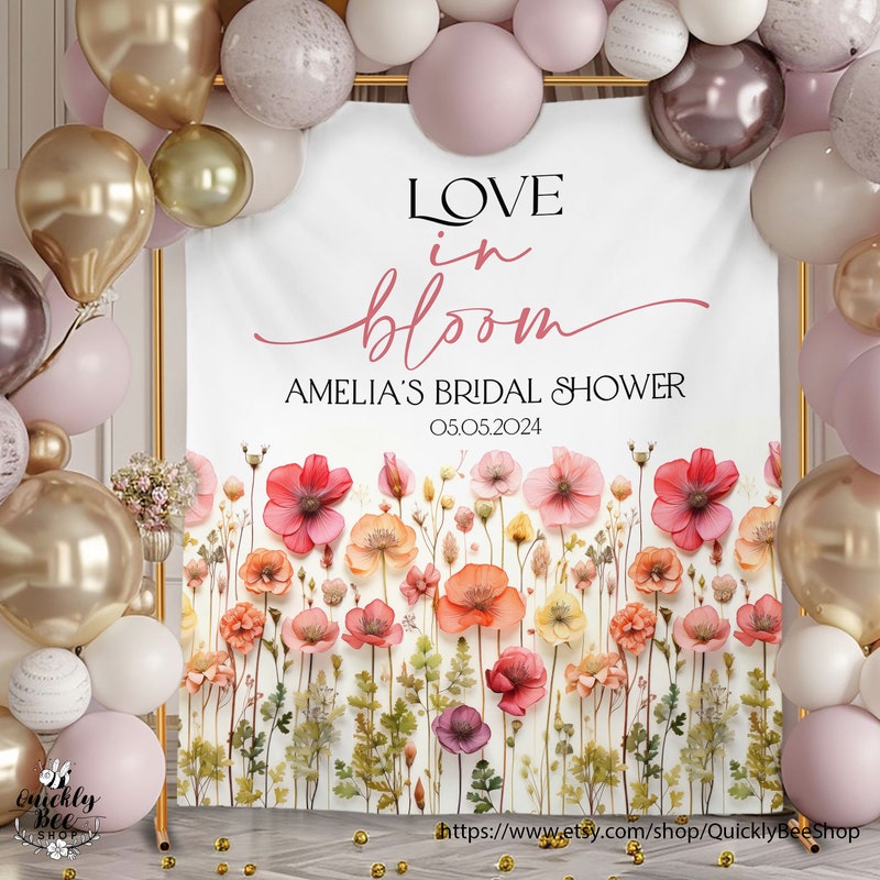 Bridal Shower Backdrop - Etsy