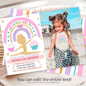 Gymnastics Birthday Party Decor, Chip Bag Wrapper, Treat Wrapper, Capri ...