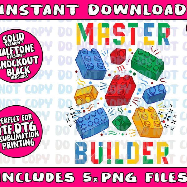 Master Builder Svg - Etsy