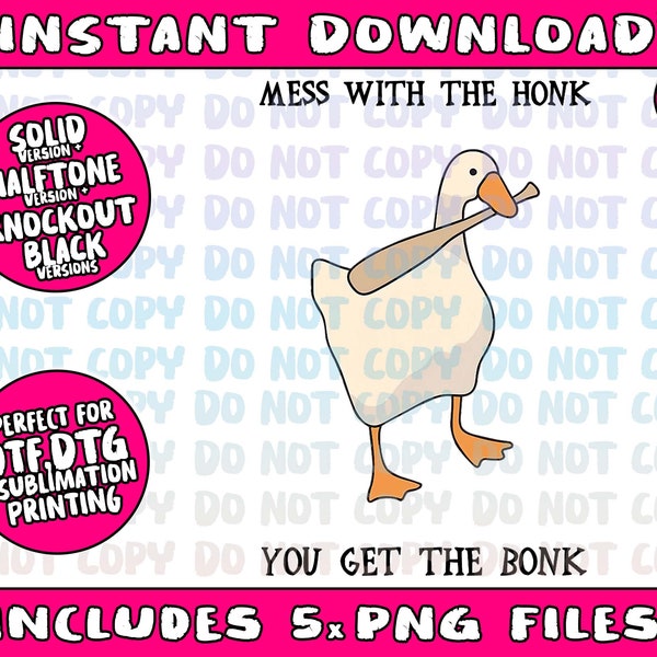 Lustige gans meme png - Etsy.de