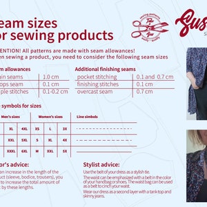 Shirt Dress Pattern PDF Sewing Pattern Plus Size Pattern 3XL 4XL 5XL ...