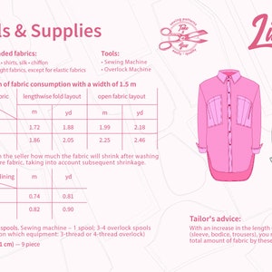 Elegant Blouse Sewing Pattern PDF Sewing Pattern Loose Blouse Pattern ...