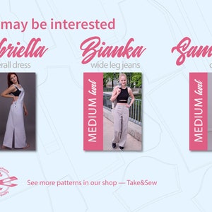 Denim Jacket Pattern Denim Crop Jacket Jean Jacket Pattern Crop Jacket ...