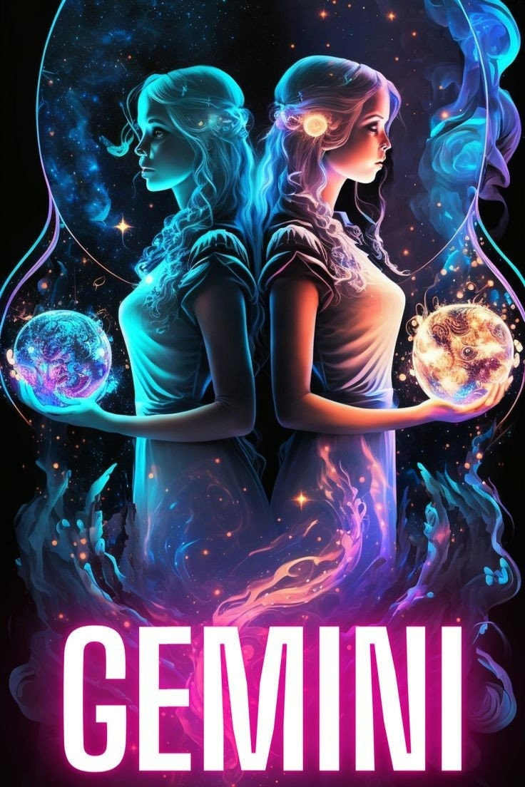 Gemini Cross Stitch Pdf Pattern - Etsy