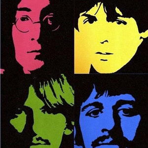 The Beatles Cross Stitch Pdf Pattern - Etsy UK