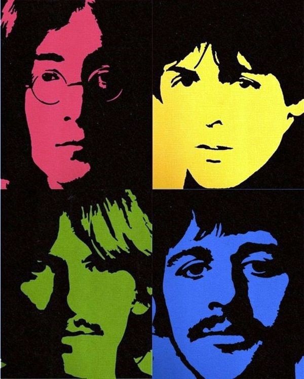 The Beatles Cross Stitch Pdf Pattern - Etsy UK
