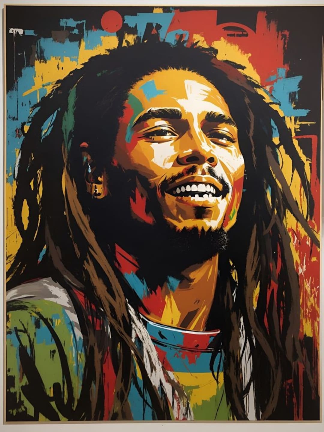 Bob Marley Pdf Cross Stitch Pattern - Etsy