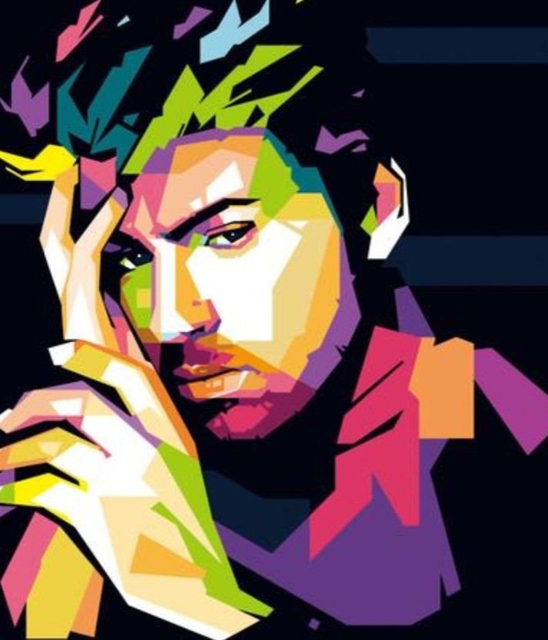 George Michael Cross Stitch Pdf Pattern - Etsy