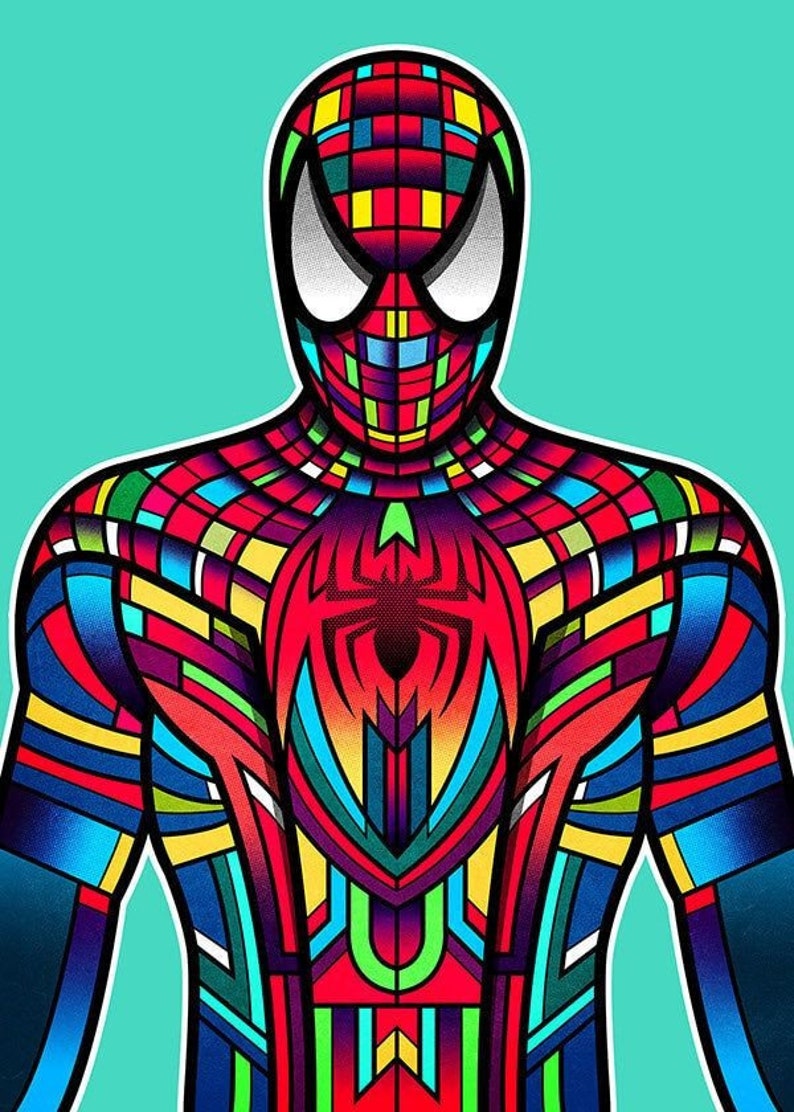 Spiderman Cross Stitch Pdf Pattern - Etsy