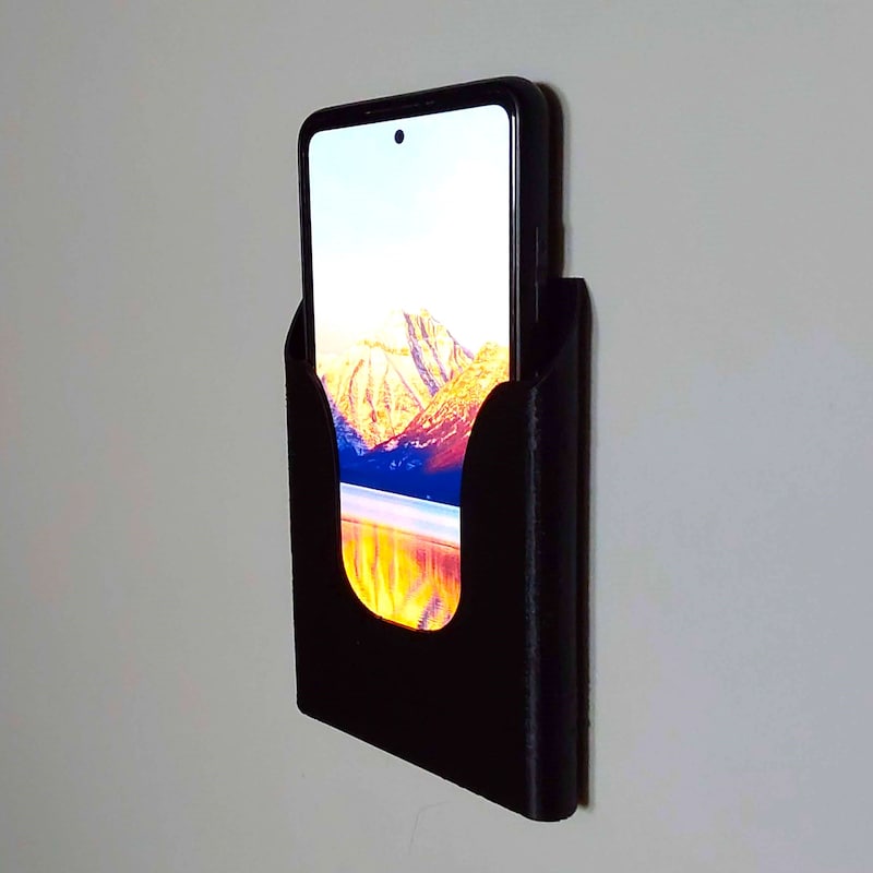 Wall Mounted Mobile Phone Holder - Etsy