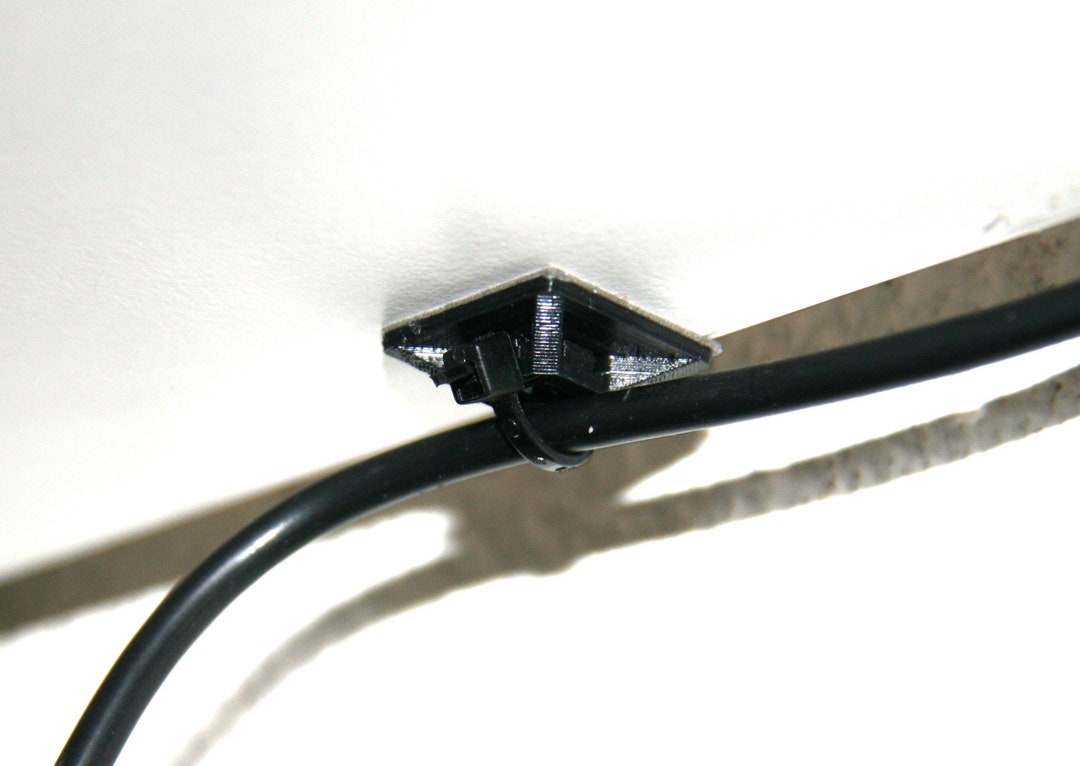 Cable Holder - 4x Pack - Cable Management - Organization - Under Table ...