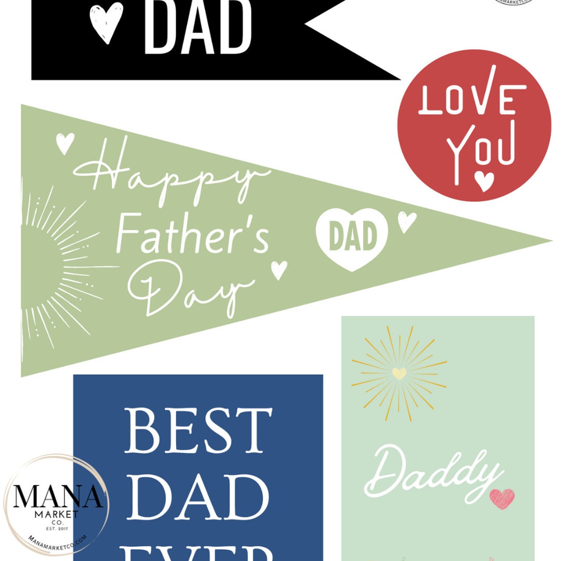 Printable Gift Tag Happy Fathers Day Tag Fathers Day Gifts Fathers Day ...