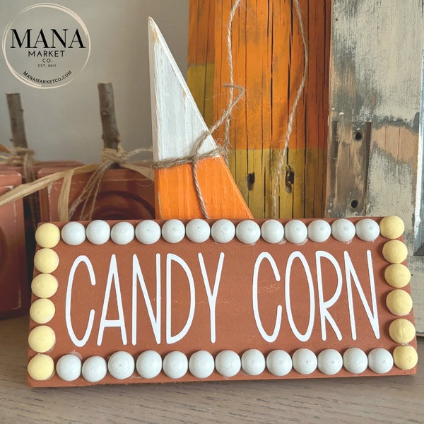 Candy Corn Sign - Etsy