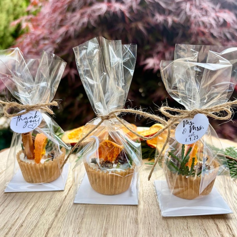 Mini Fire Starter Favors for Rustic Wedding Scented Fire Starter ...