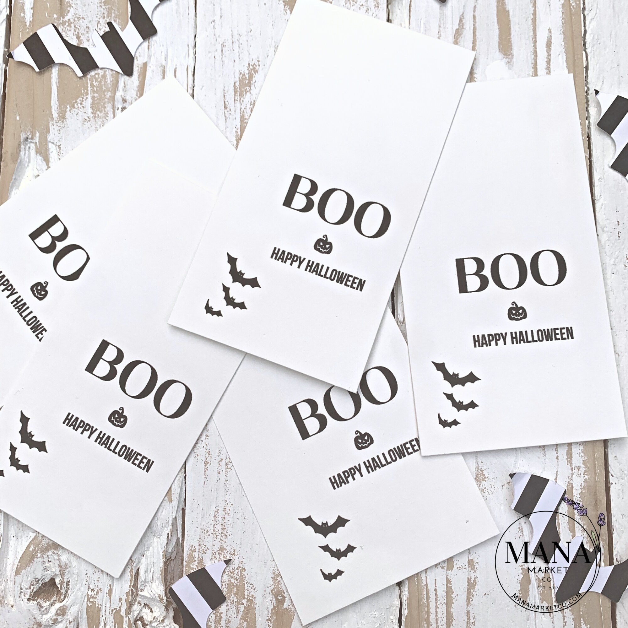Halloween Favor Tag Printable Halloween Tags Boo Tags Printable ...